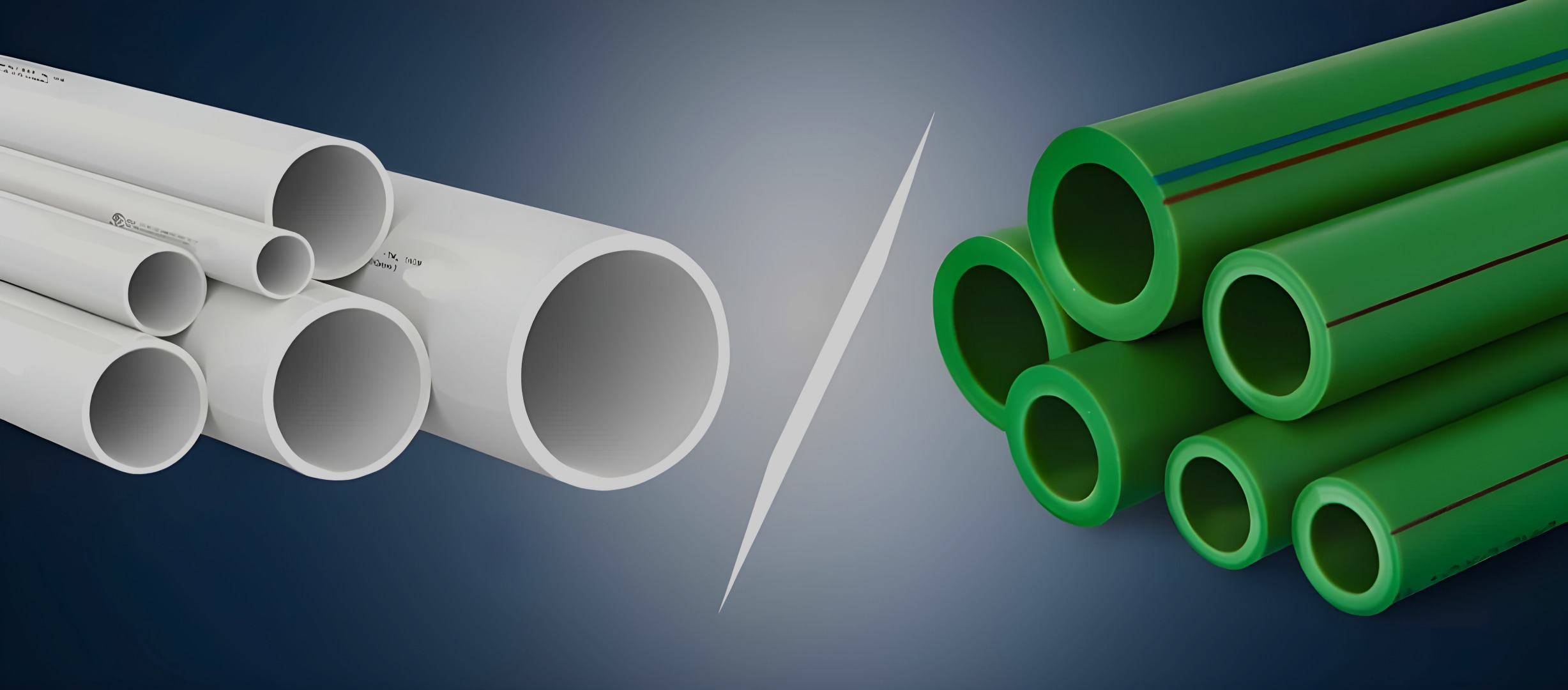 Polypropylene Pipe (PP) | White & Green Pipes | Uses & Benefits